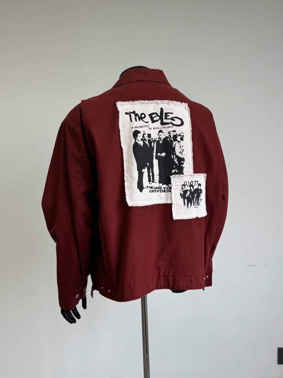 Appliqué denim jacket - kevin